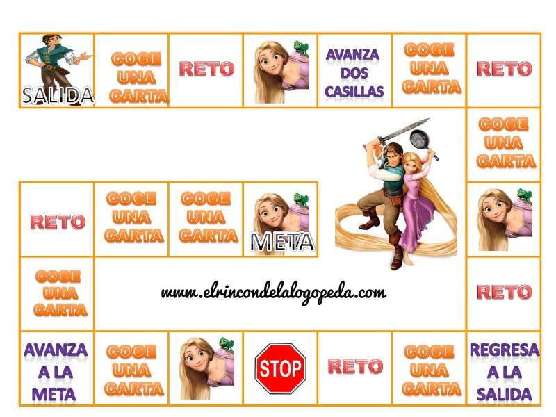 El juego de Rapunzel