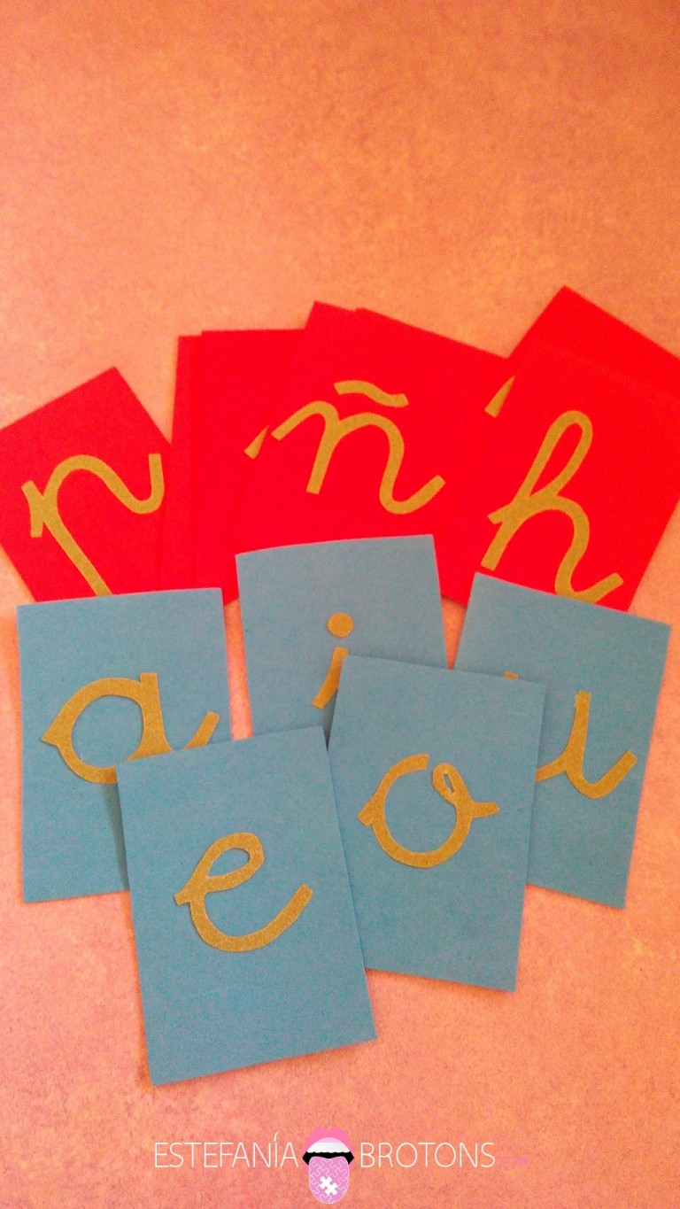Materiales Montessori para la lectoescritura | estefaniabrotons.com