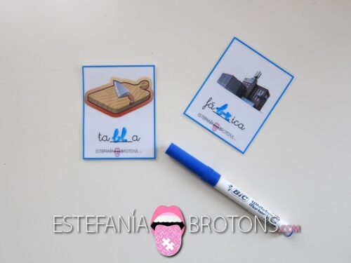 156 Tarjetas para trabajar la discriminación de Sinfones ...