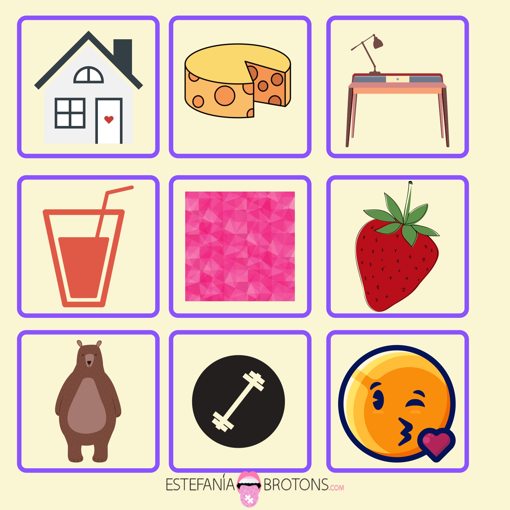 Memory del fonema S | estefaniabrotons.com