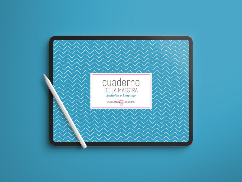 Cuaderno Maestro de Audición y Lenguaje 2022-23 | estefaniabrotons.com